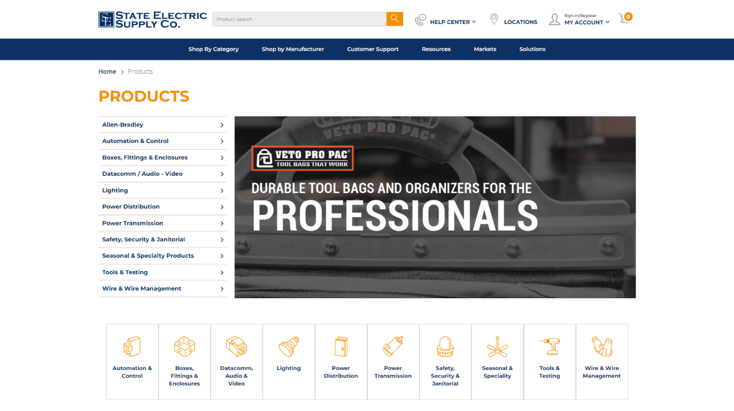 Top 5 Manufacturing and Distribution Website Examples | B2B Web Design Tips | Americaneagle.com