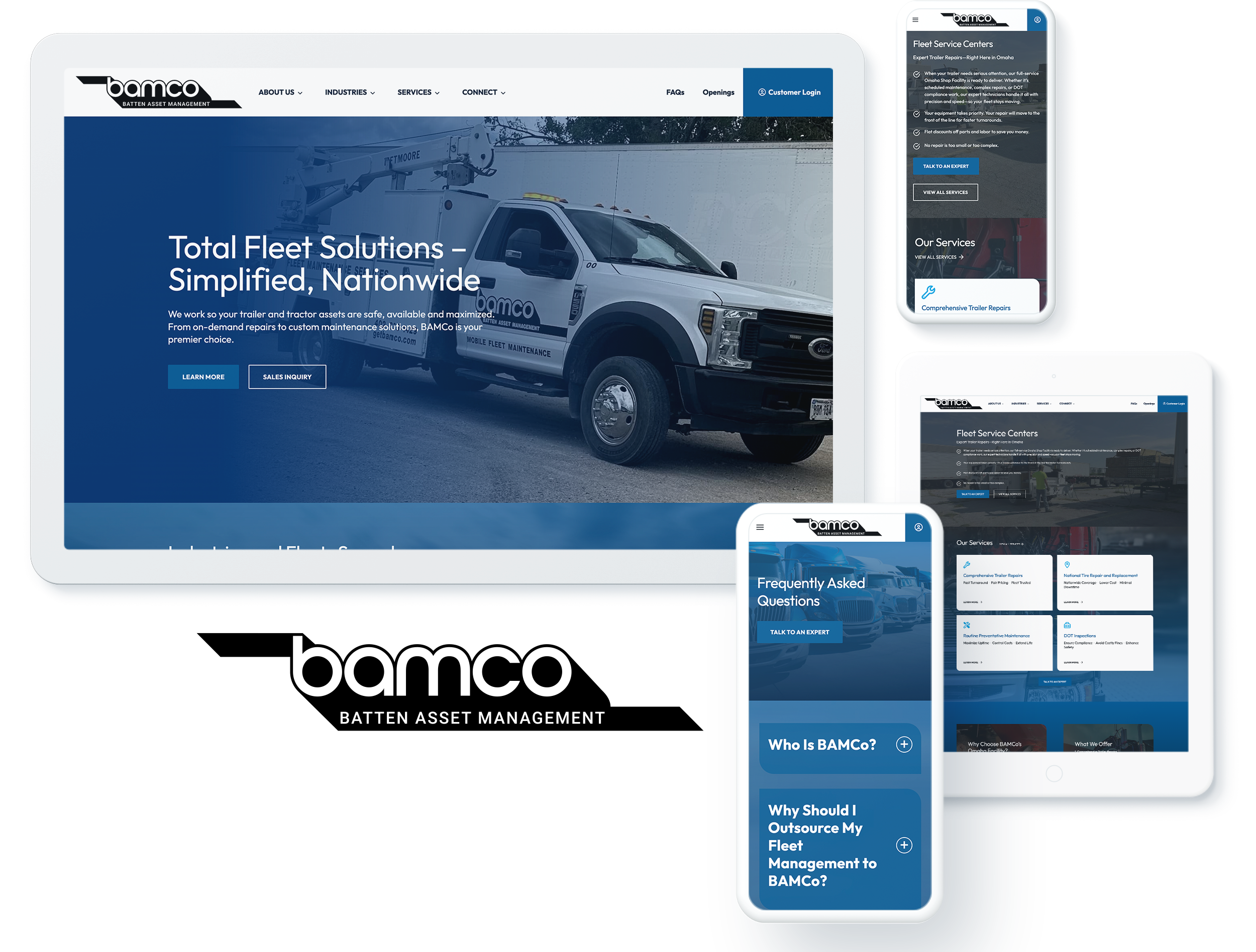 Website Launch on WordPress for Fleet Services Company | BAMCo ...